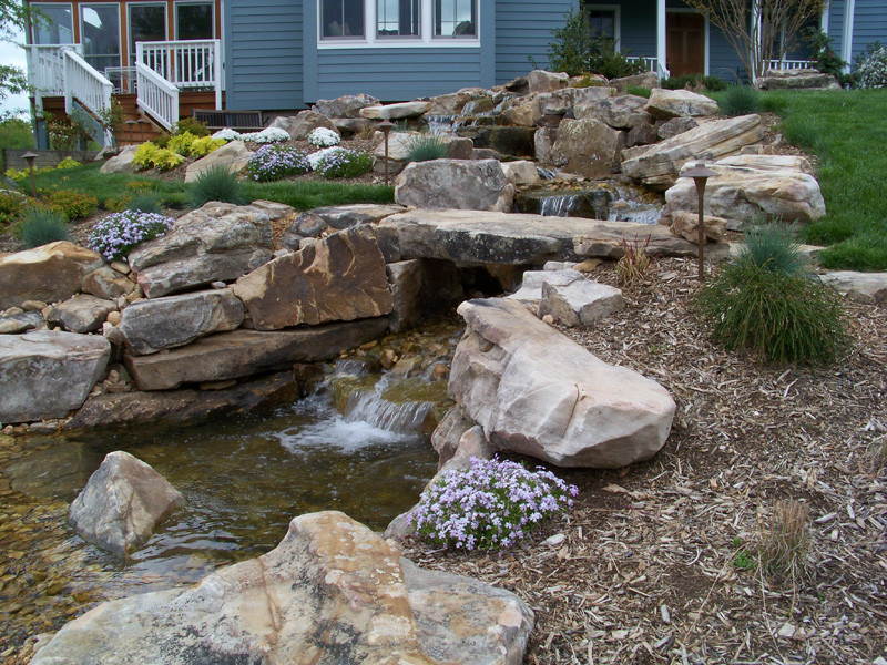 Natural Swim Pond - Rustic - Landscape - Other - by TimberStone ...