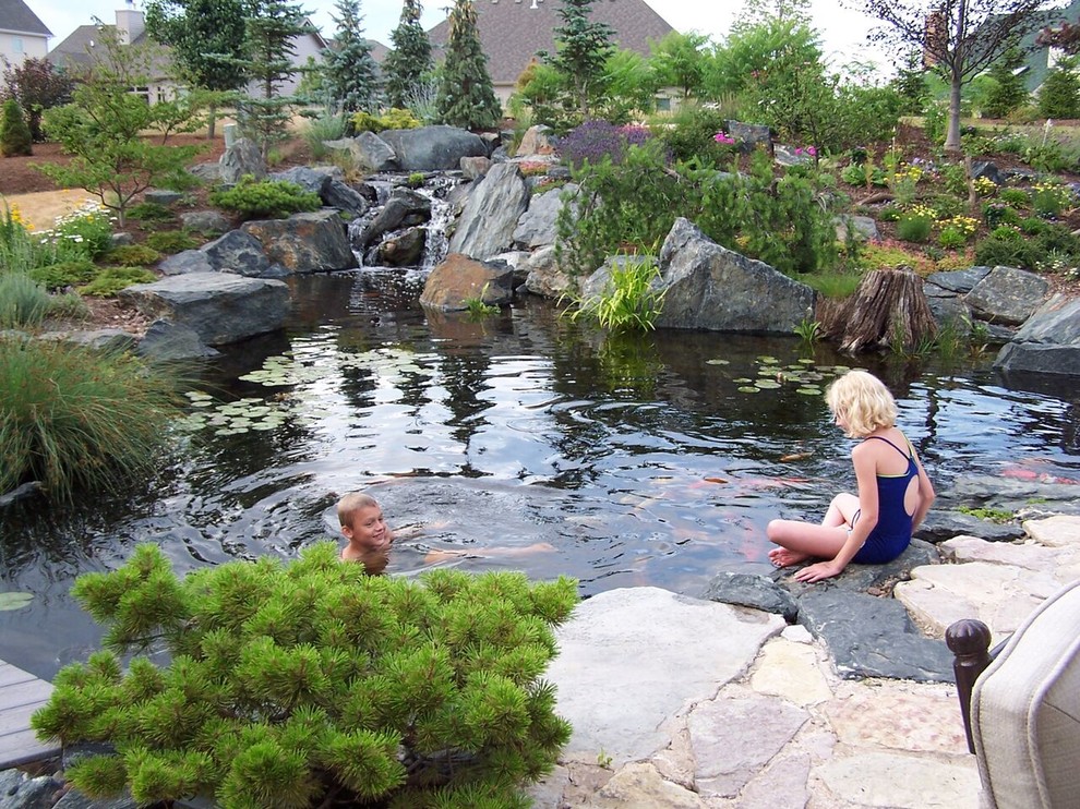 Natural Swimming Ponds (Long Island/NY): - Landscape - New York - by Deck and Patio Company ...