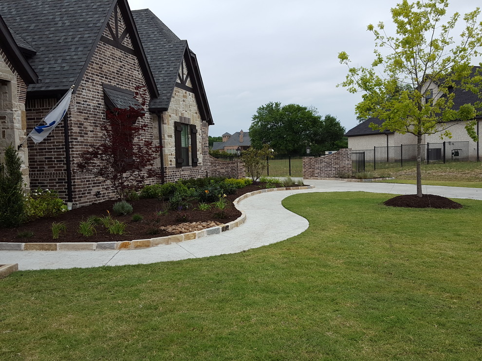 New Landscape & Outdoor Living Parker, TX - Rustic - Landscape - Dallas ...