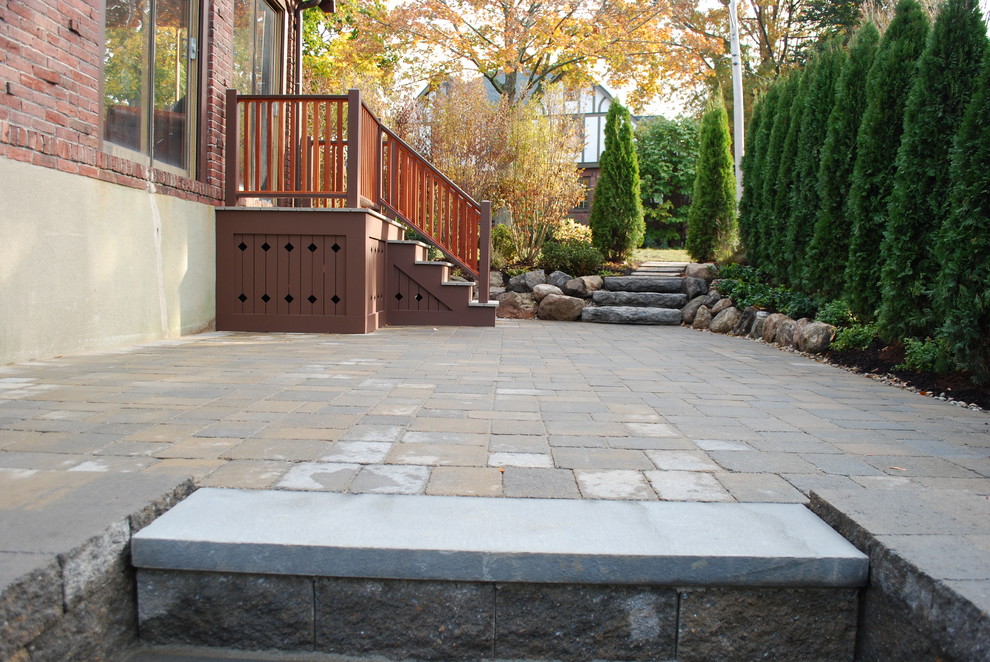 New Landscape Design, New Paver Driveway, Paver Patio, Retaining Wall ...