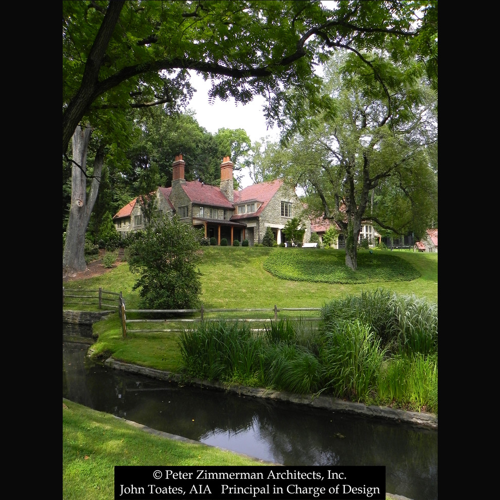 New, Main Line, English Estate House - Haverford, PA - Traditional ...