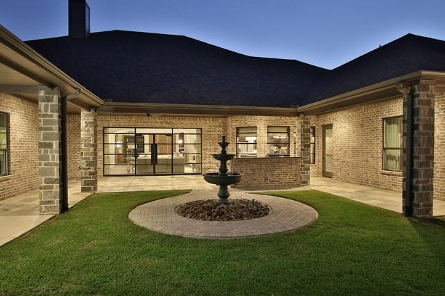 New Model Home & Sales Center - Traditional - Garden - Houston - by ...