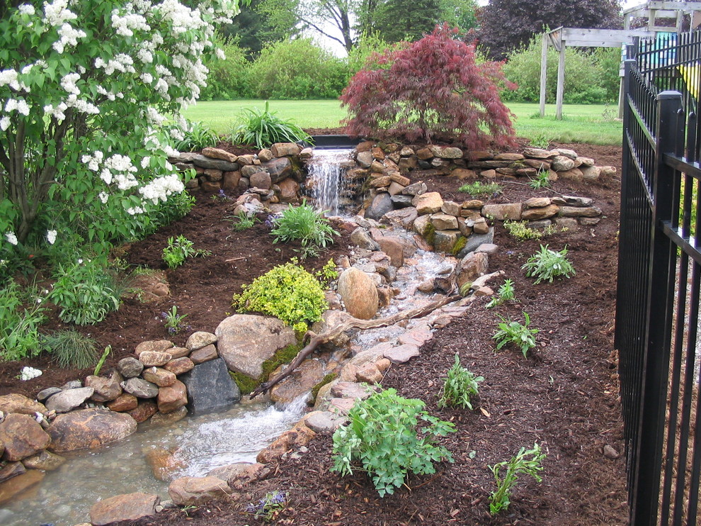 New Pond w/2 Streams - Wallingford - Transitional - Landscape ...