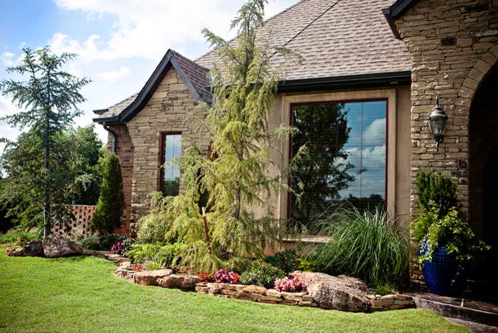 Newcastle, OK Custom Home #2 - Traditional - Landscape - Oklahoma City ...