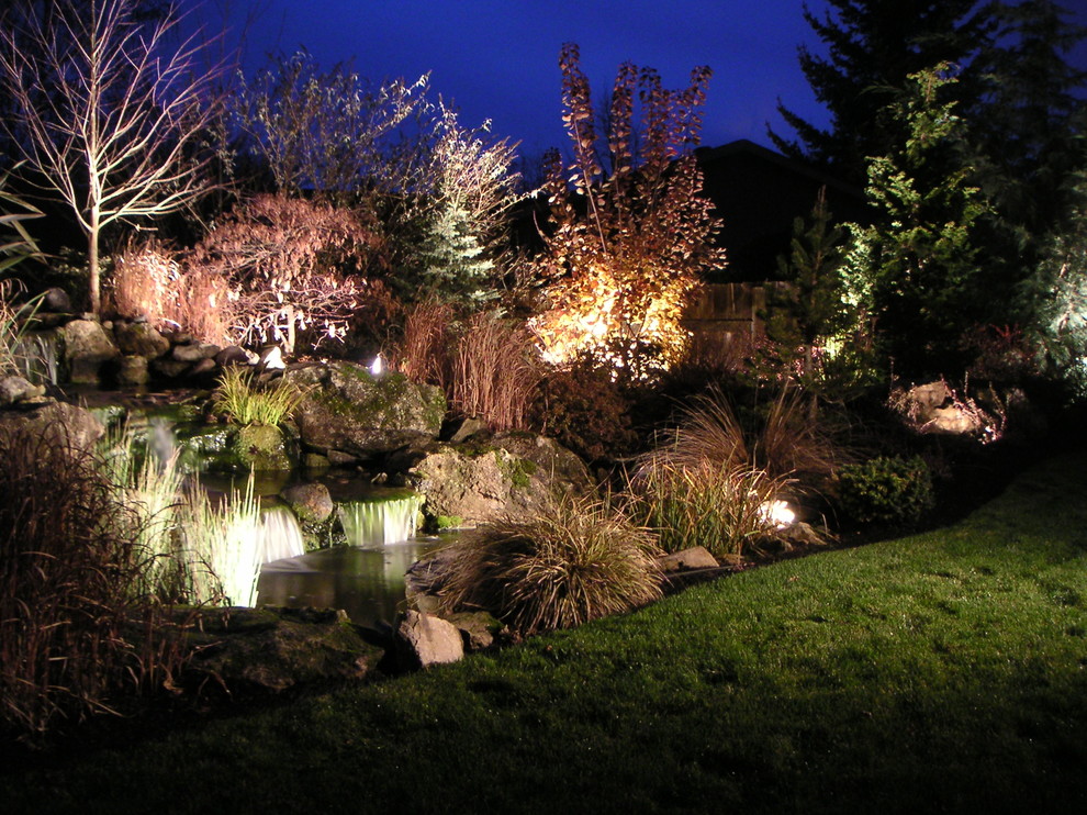 Night Landscape - Landscape - Portland - by All Oregon Landscaping | Houzz