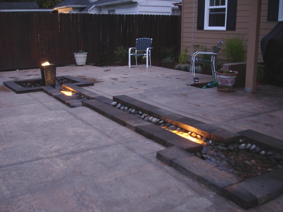 night lighting - Contemporary - Patio - Portland - by Design Resource ...