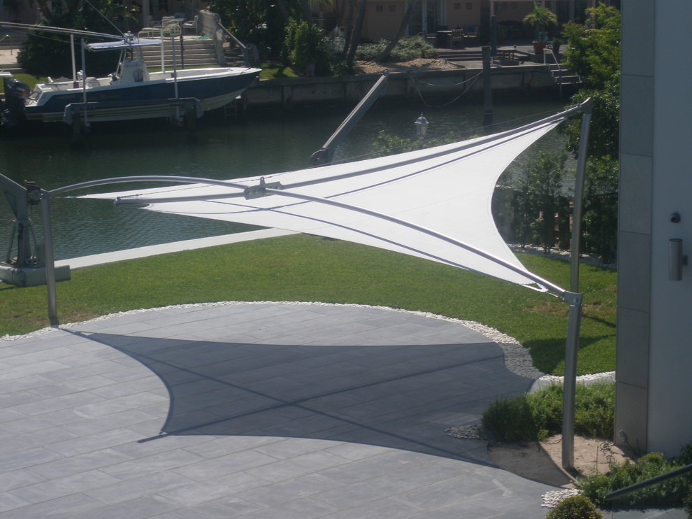NO Equal Design Shade Sail - Modern - Landscape - by noequaldesign.com ...