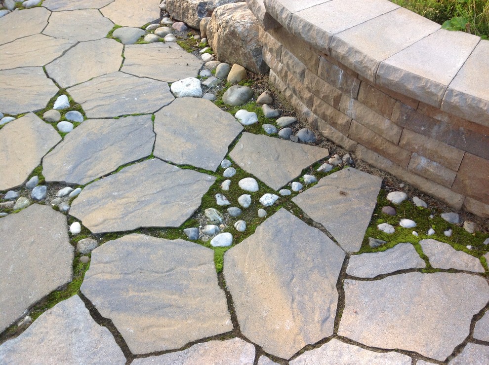 North Brunswick, NJ. Stone paths, Patios and Butterflies - Traditional ...