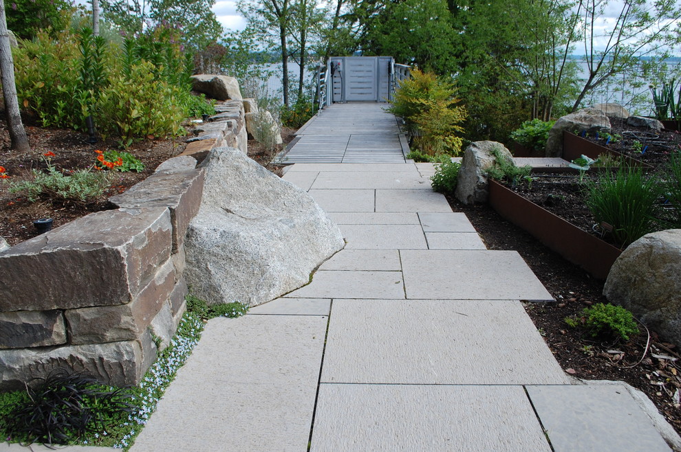 North Seattle Estate - Contemporary - Landscape - Seattle - by Avalon ...