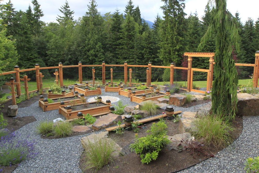 Northbend Backyard Resort - Traditional - Landscape - Seattle - by ...