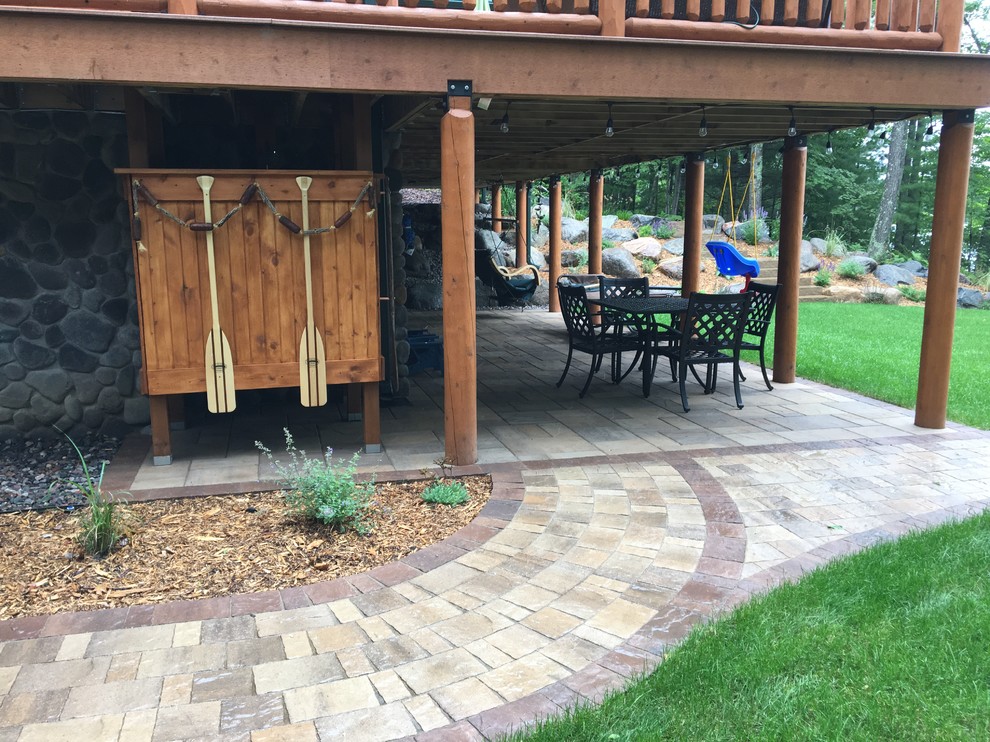 Northwoods Cabin Retreat - Rustic - Landscape - Other - by Custom ...