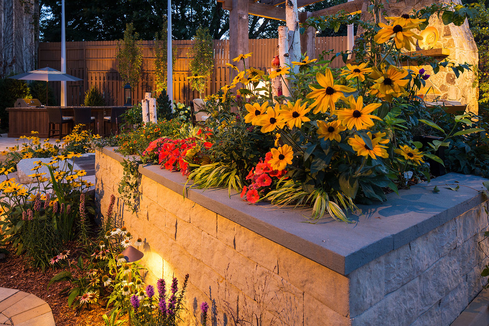 Northwoods Inspired Garden Design - Traditional - Landscape ...