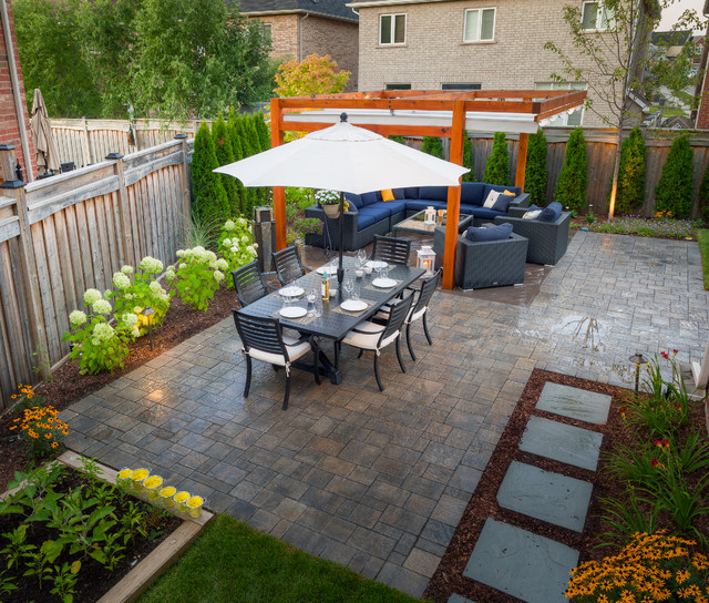 Oakville Two-Storey - Modern - Patio - Toronto - by Gelderman Landscape ...