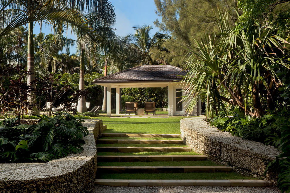 "Old Florida Refined" by Bell-la - Traditional - Landscape - Miami - by ...