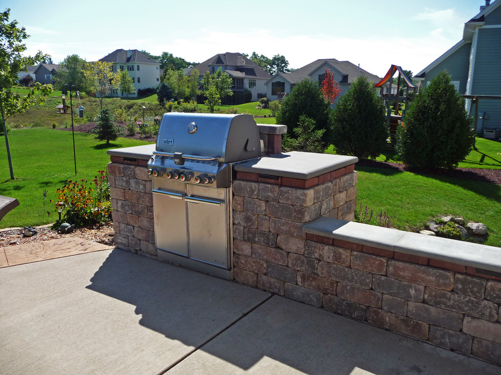 Old Quarry Wallstone & Bluestone Grill Top - Landscape - Other - by ...