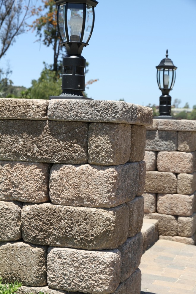 ORCO Mortarless Walls - Craftsman - Landscape - Orange County - by ORCO ...