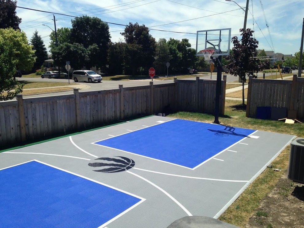 Outdoor Basketball Courts - Traditional - Landscape - Toronto - by ...