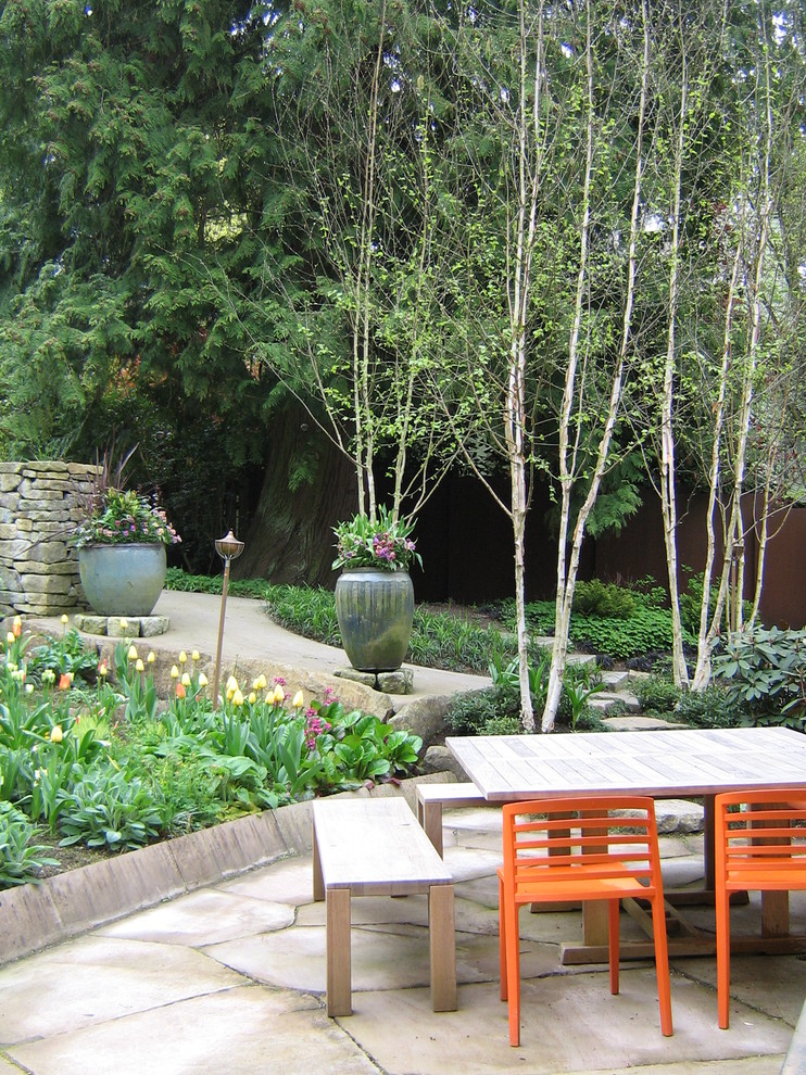 Outdoor Dining Area - Contemporary - Landscape - Seattle - by AHBL | Houzz