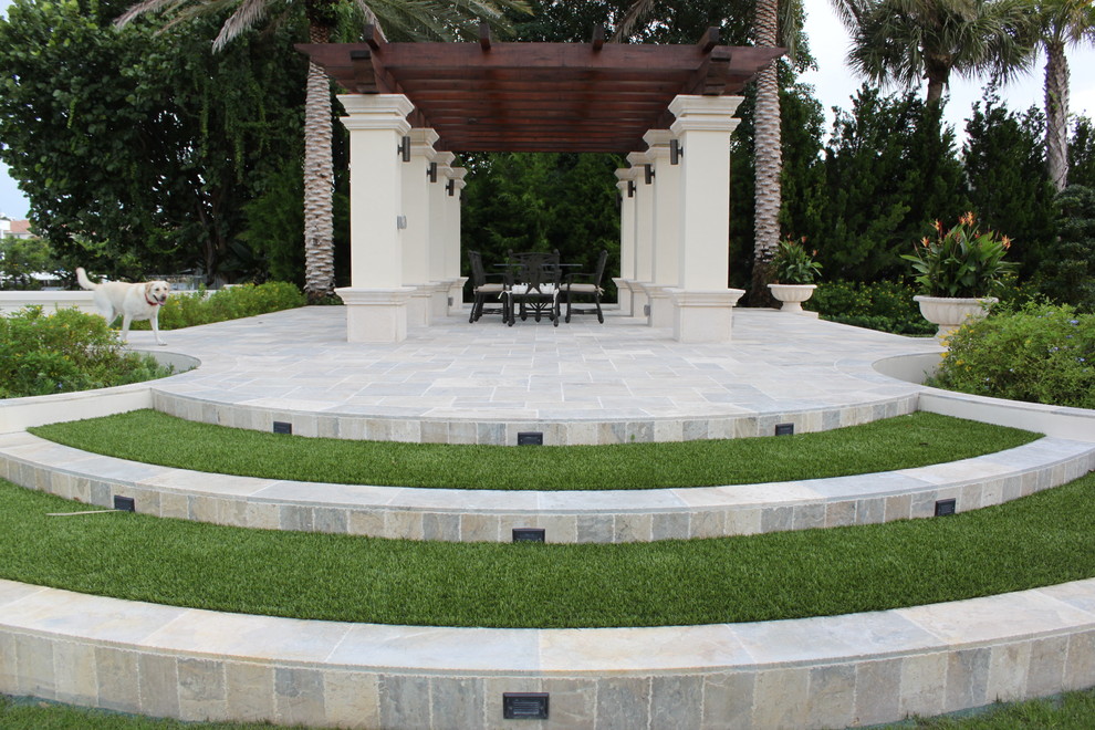 Outdoor Dining Structure - Modern - Landscape - Miami - by Krent ...