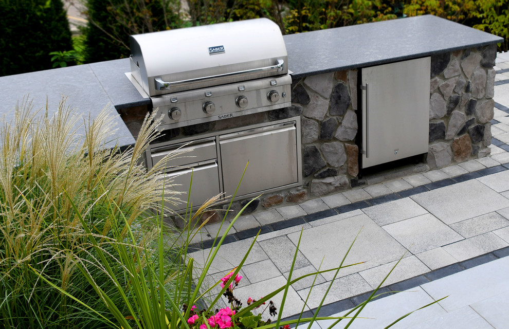 outdoor kitchen - Traditional - Landscape - Detroit - by Executive ...