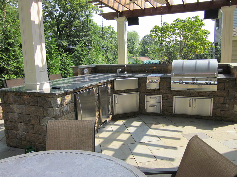 Outdoor Kitchens and BBQ Surrounds - Traditional - Patio - Minneapolis ...