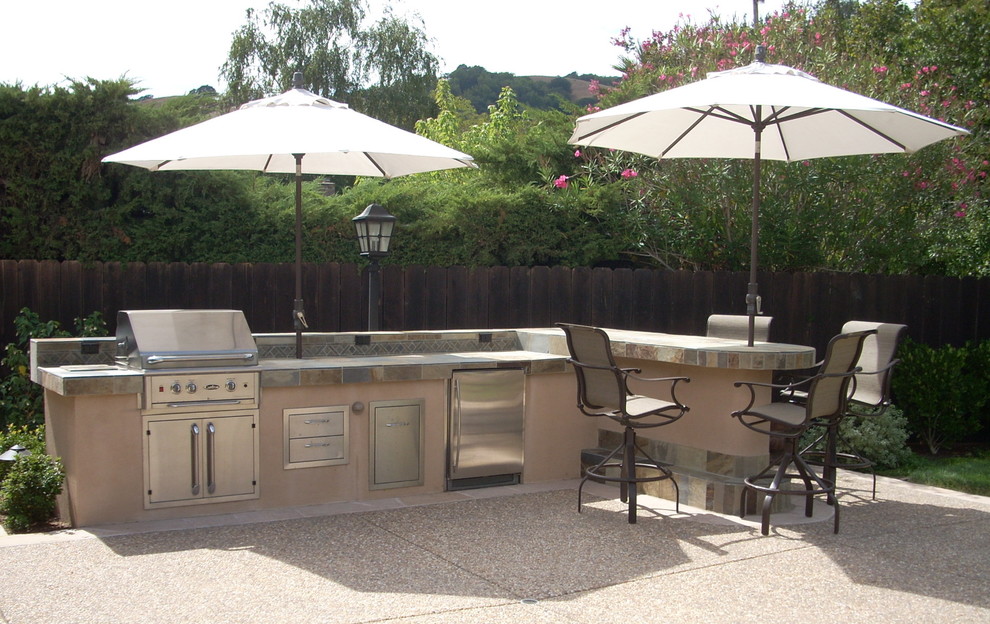 Outdoor kitchens - Modern - Landscape - San Francisco - by Jeff Wortham ...