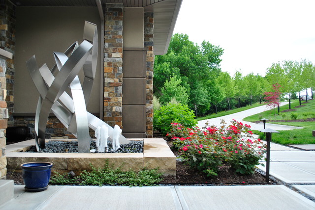 Outdoor Living - Contemporary - Garden - Omaha - by Breaking Ground ...