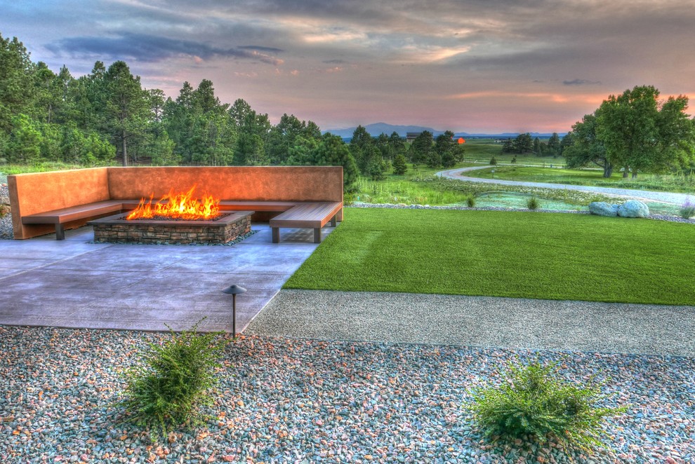Outdoor Living in Wide Open Spaces - Eclectic - Landscape - Denver - by ...