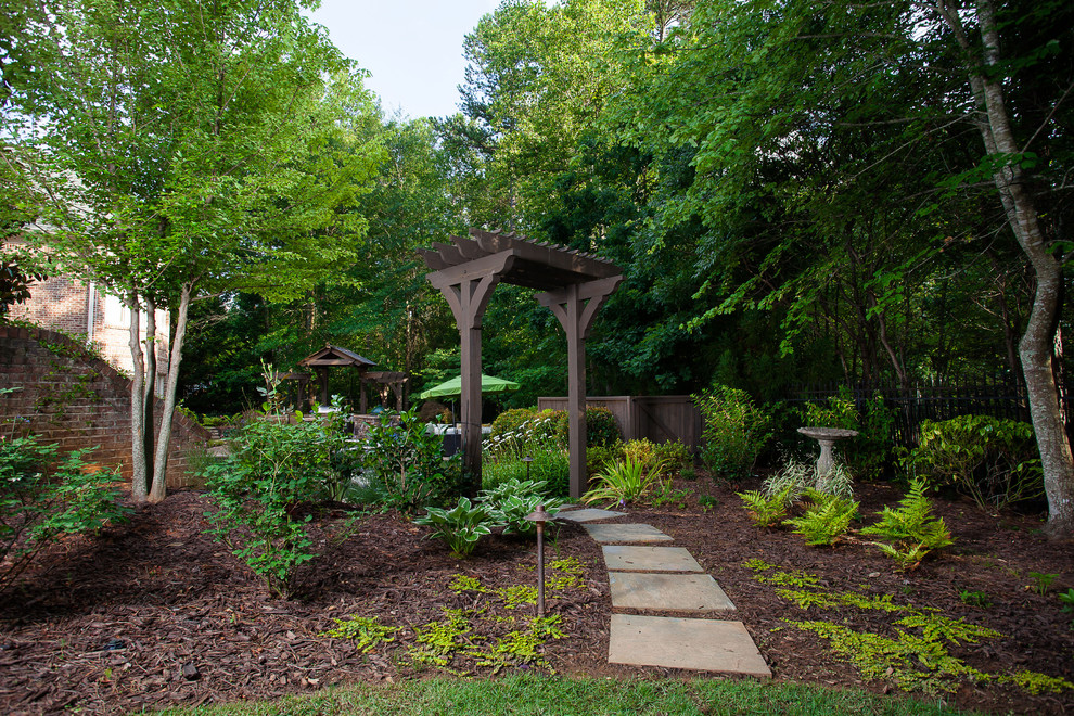 Outdoor Living Space - Traditional - Landscape - Atlanta - by King ...