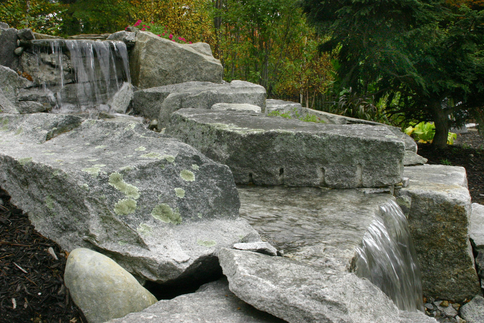 Outdoor Living Space - Traditional - Landscape - Boston - by Terrain ...