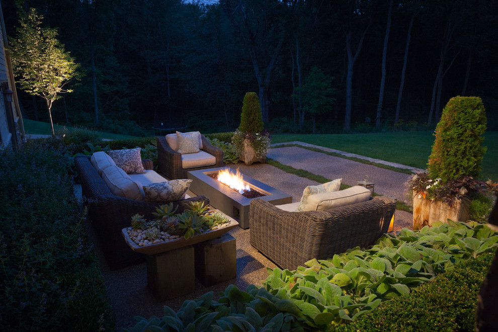 Outdoor Living Spaces: Trefoil Trail Project - Landscape - Detroit - by ...