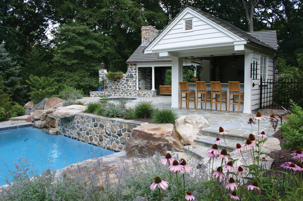 Outdoor Living Spaces - Rustic - Landscape - Philadelphia - by Wallace ...