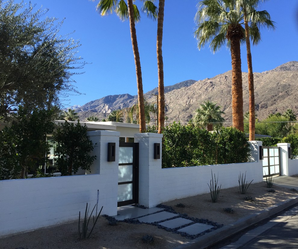 palm springs mid-century remodel - Midcentury - Landscape - Los Angeles ...
