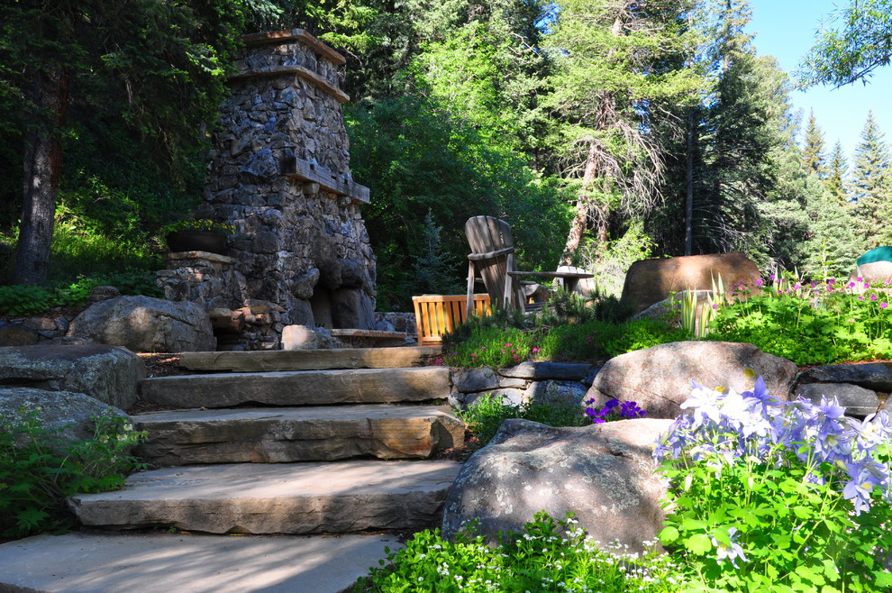 Paths, Stairs and Gates - Traditional - Landscape - Denver - by ...