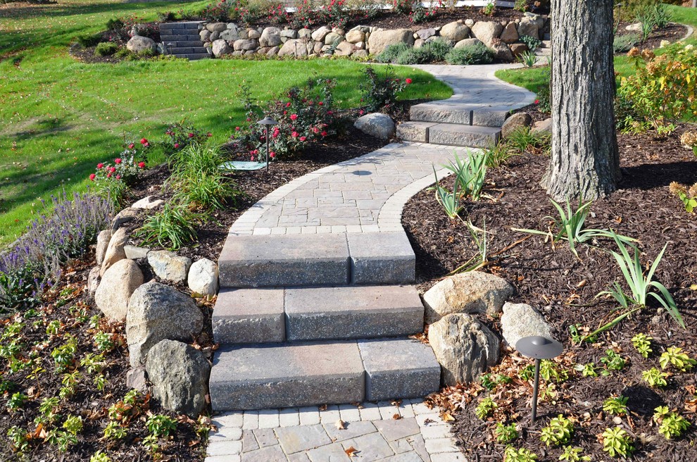 Pathway - Traditional - Landscape - Cedar Rapids - by Culver's Lawn and ...