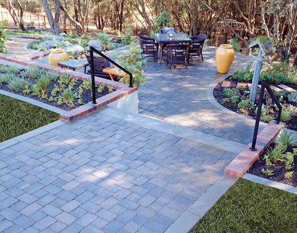 Patio Pavers - Traditional - Landscape - Sacramento - by Basalite ...