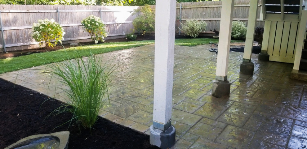 Patio, Planting & Garden Water Feature Project, Worcester MA ...