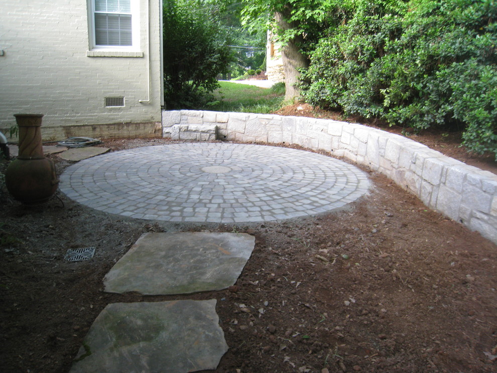 Patios and terraces - Traditional - Landscape - Atlanta - by PaverStone Construction and ...
