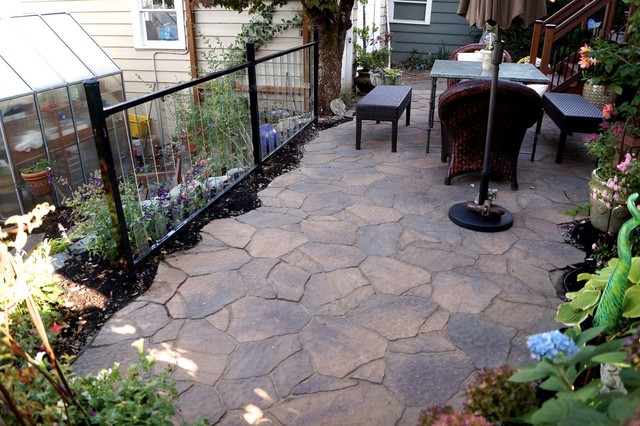 Patios, flagstone paver - Montagne - Jardin - Portland - par The Garden ...