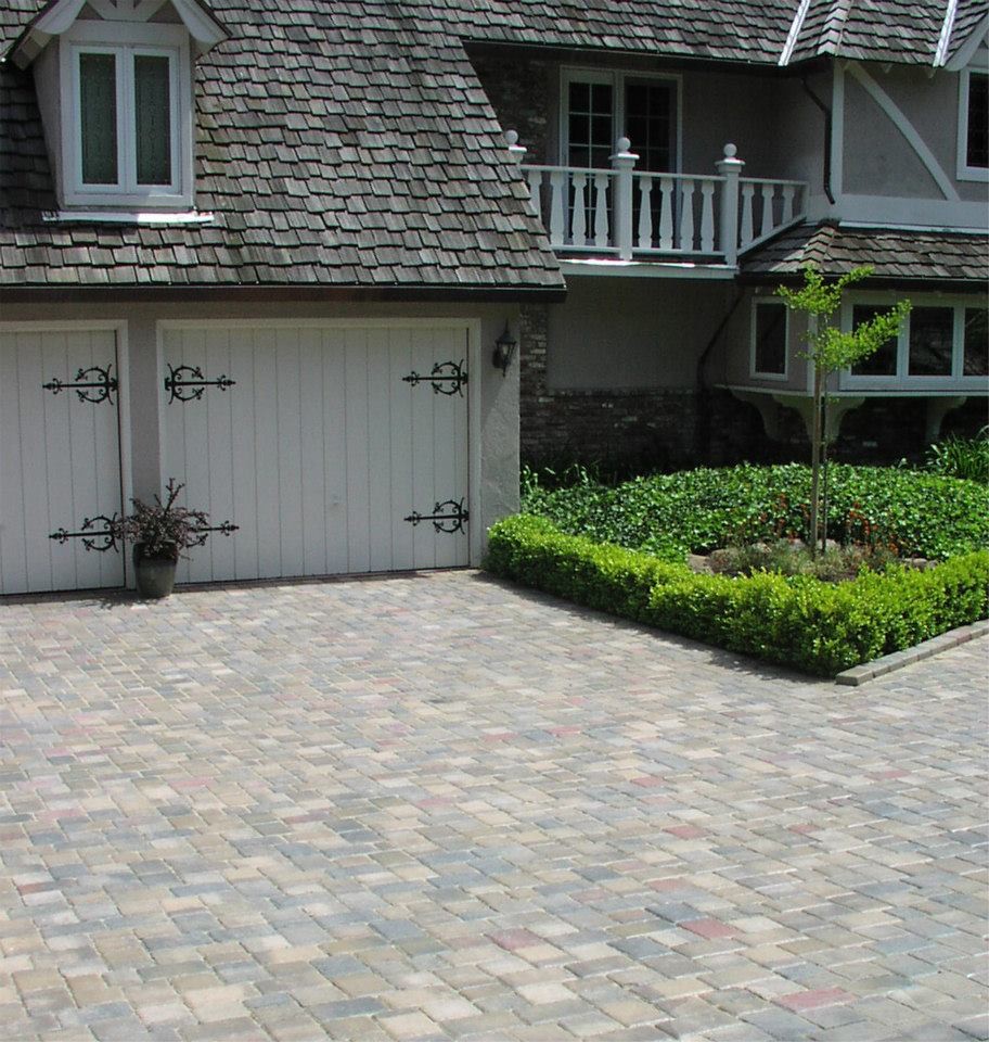 Paver Driveway. Traditional Home - Traditional - Landscape - San ...