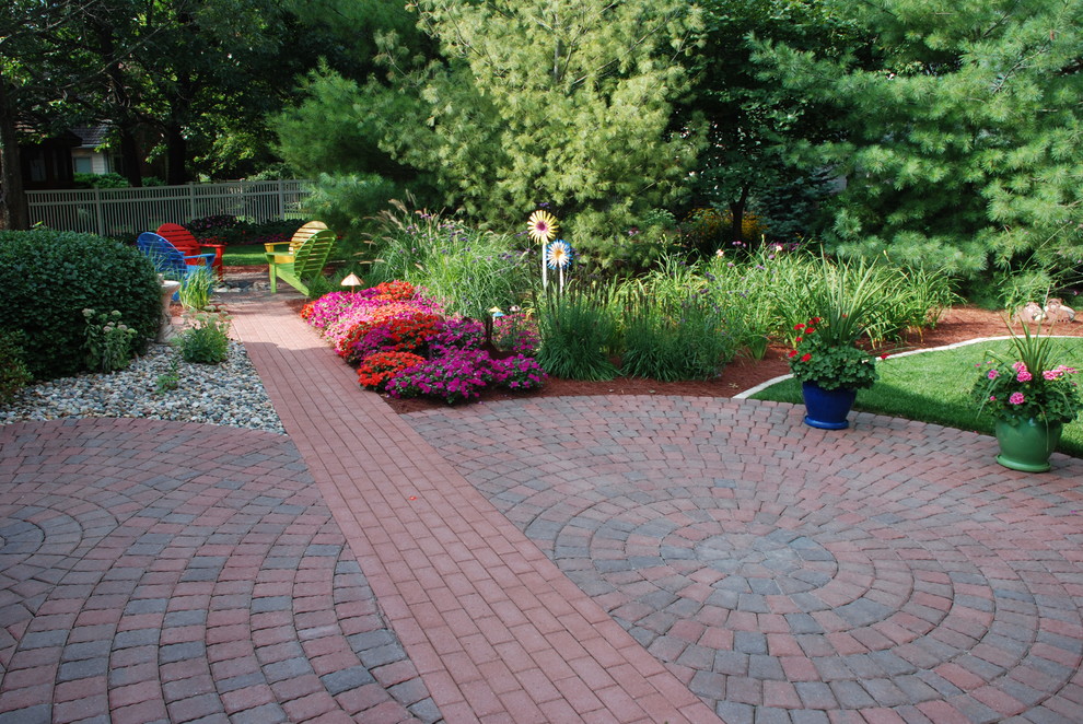 Paver Patios - Traditional - Landscape - Other - by Country Landscapes ...