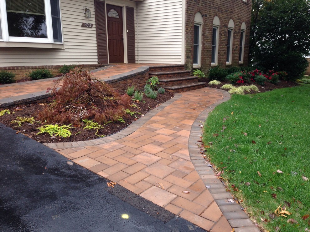 Paver Ramp and Walkway - Traditional - Landscape - Seattle - by Green ...
