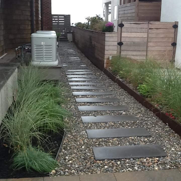 Pebbled Pathway - Traditional - Landscape - New York - by Kãsa ...