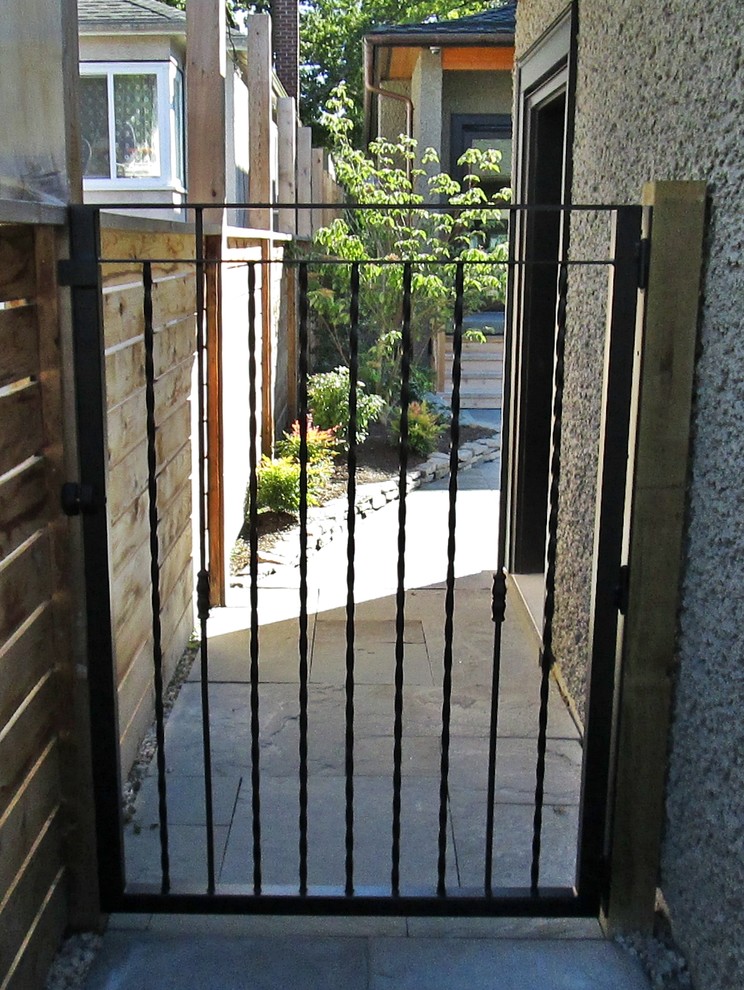 Pedestrian Gates - Contemporary - Landscape - Vancouver - by Iron Age ...
