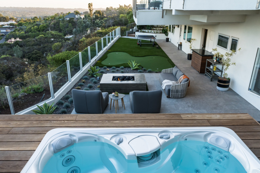 Perch Place - Contemporary - Landscape - San Diego - by Brookside ...