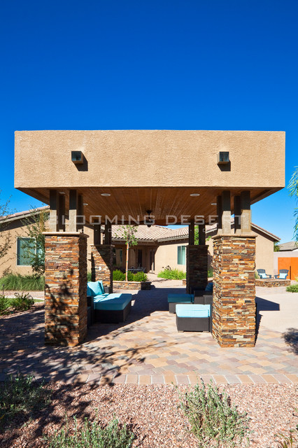 Pergolas & Ramadas - Garden - Phoenix - by Blooming Desert Pools and ...