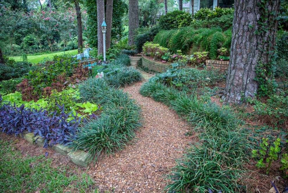 Permeable hardscape, walkways and more! - Rustic - Landscape - Other ...