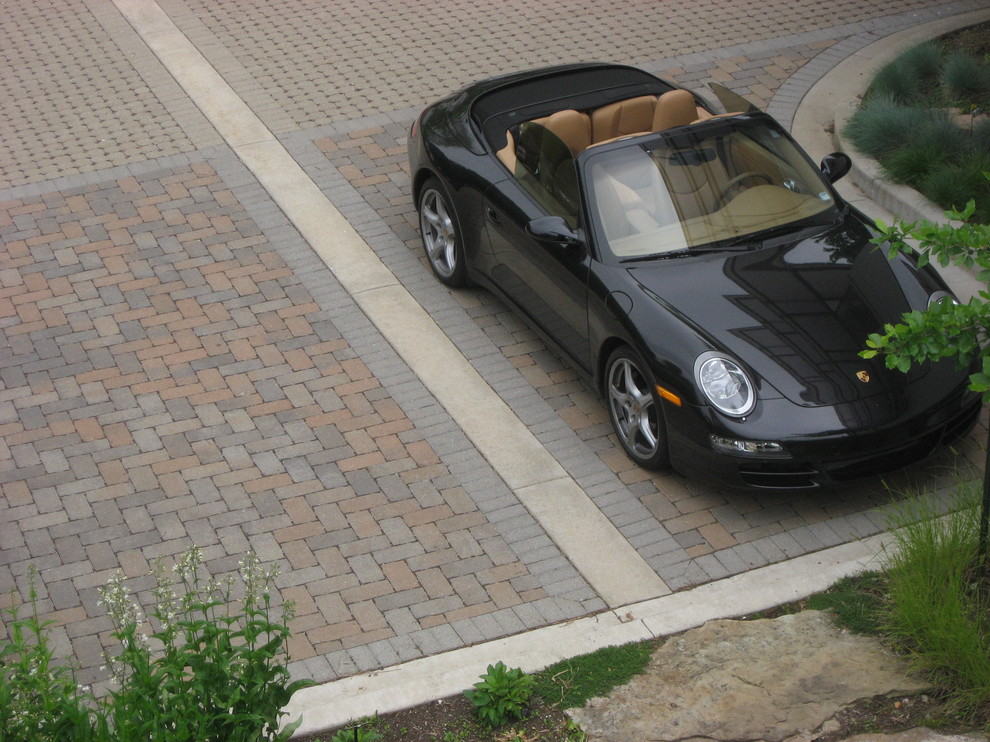 Permeable Interlocking Concrete Pavements - Traditional - Garage - St ...