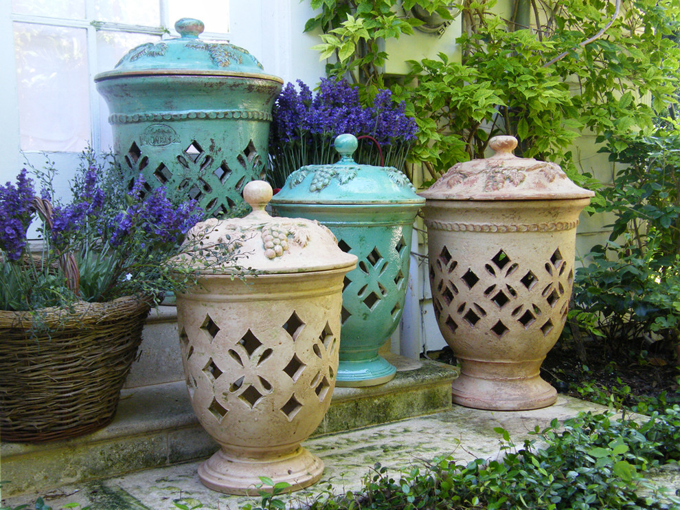 Planters - Traditional - Landscape - Miami - by Authentic Provence® Inc ...