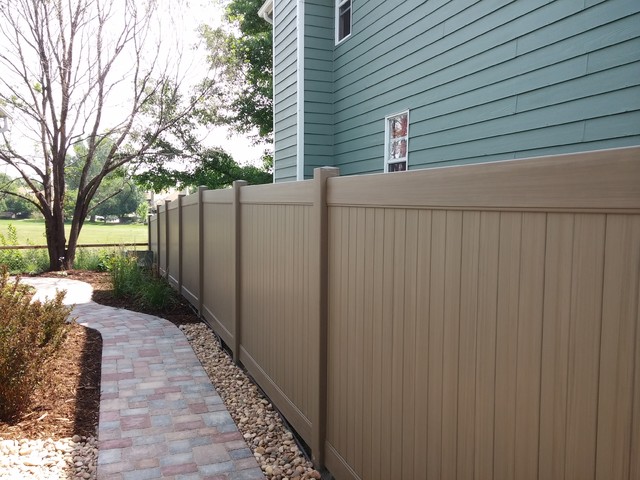 Ply Gem Fence and Rail - Traditional - Garden - Denver - by Brothers ...